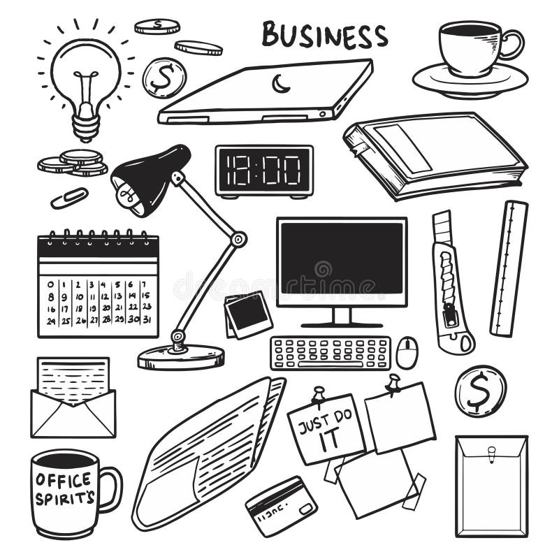 Hand Drawn Sketch Office Stock Illustrations – 28,935 Hand Drawn Sketch ...