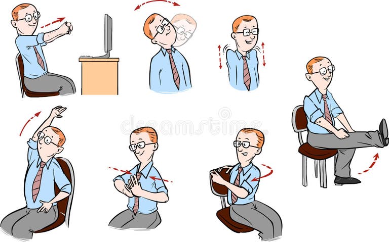 Neck Exercise Stock Illustrations – 2,334 Neck Exercise Stock ...