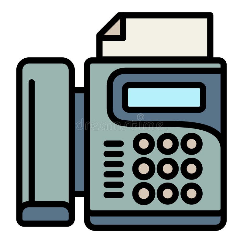 Telefax Outline Stock Illustrations – 185 Telefax Outline Stock ...