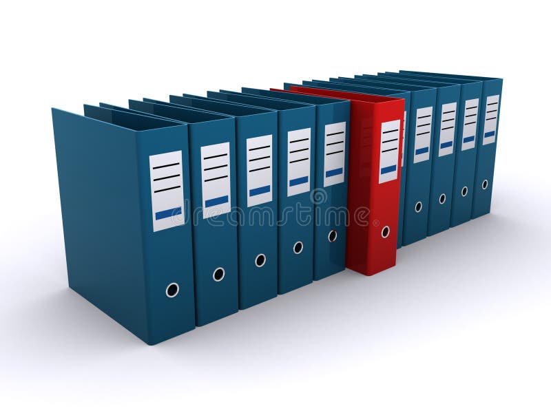 Office Moments - Endless Paperwork Stock Illustration - Illustration of ...