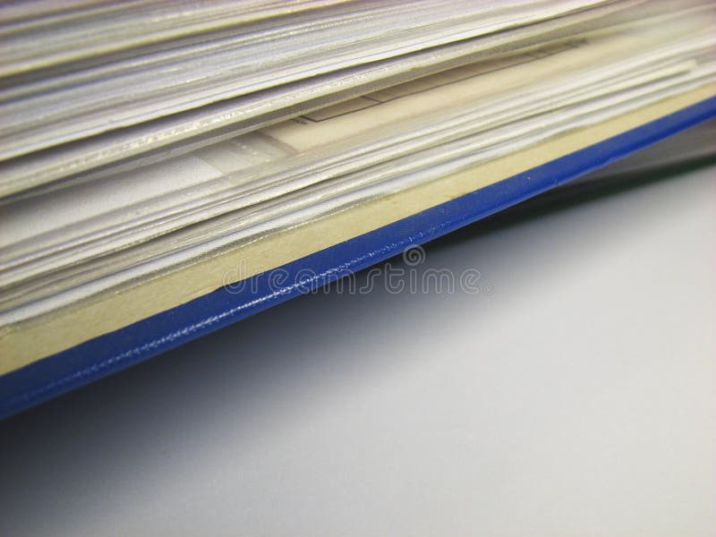 Office files and notebook stock photo. Image of keeping - 5650278