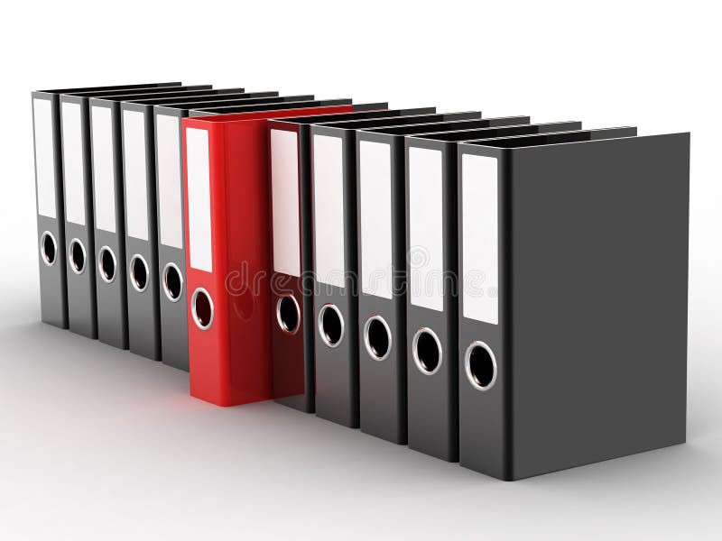 Office files and notebook stock photo. Image of keeping - 5650278