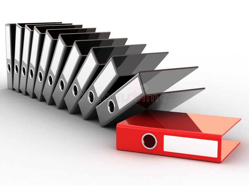 Office files and notebook stock photo. Image of keeping - 5650278