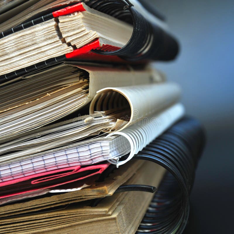 Black office files stock image. Image of paper, documents - 11665627