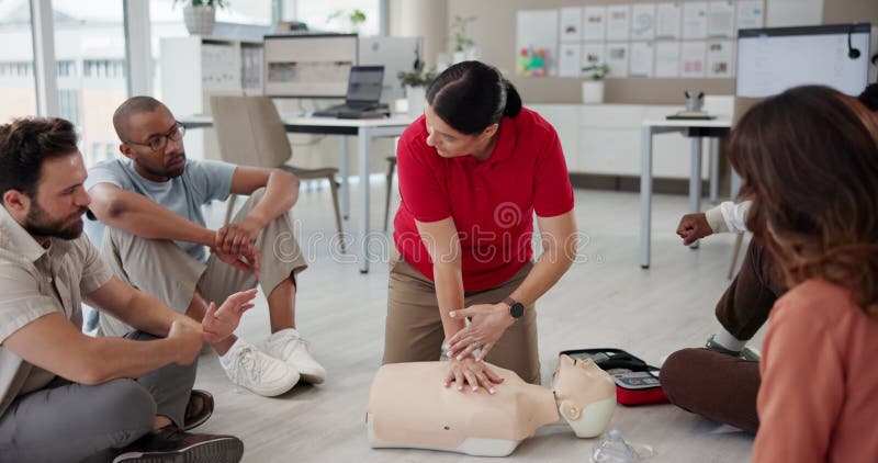 Office, First Aid and Training People in Cpr, Explain Procedure and ...