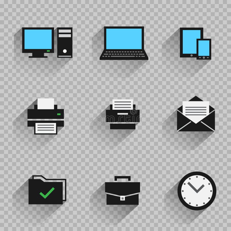 Office Folder Icon Transparent Background Stock Illustrations – 1,055 ...