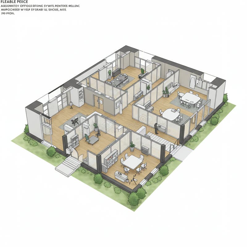 Modern Private Office Floor Plans