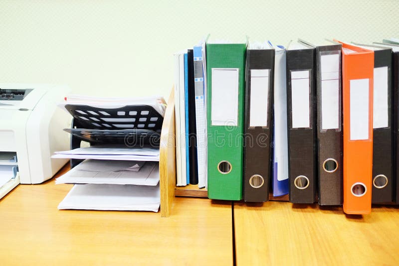 Office folder stock photo. Image of design, personal - 48422804