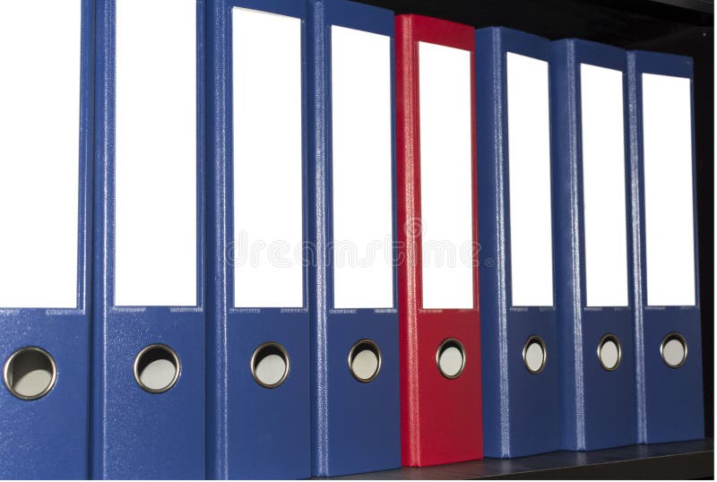 Office Folder File stock photo. Image of corporate, order - 110370202