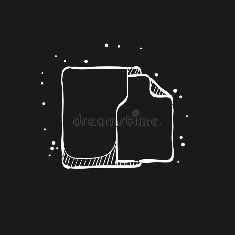Doodle Folder Icon Paper Stock Illustrations – 493 Doodle Folder Icon ...
