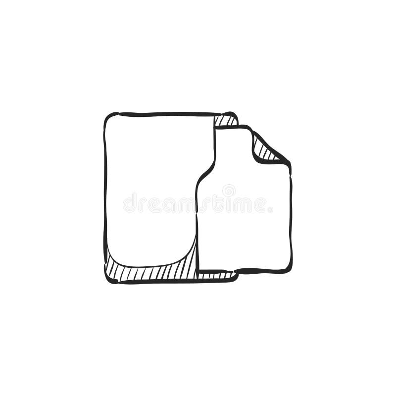 Doodle Folder Icon Paper Stock Illustrations – 493 Doodle Folder Icon ...