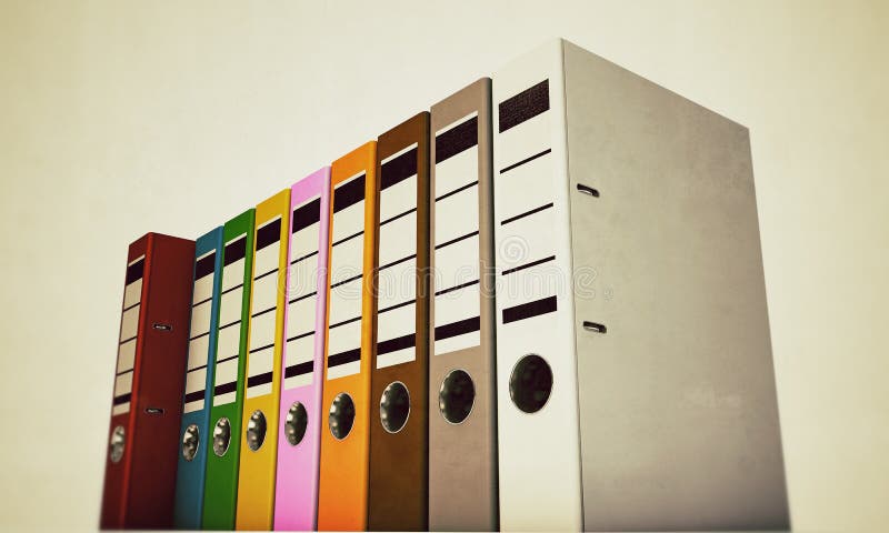 Document Control Room in Hospital for Important Documents. Stock Image ...
