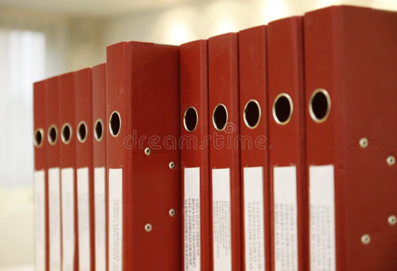 Office folders stock photo. Image of office, data, business - 51819722