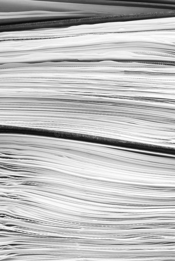 Office folders paper stock image. Image of object, horizontal - 37741197