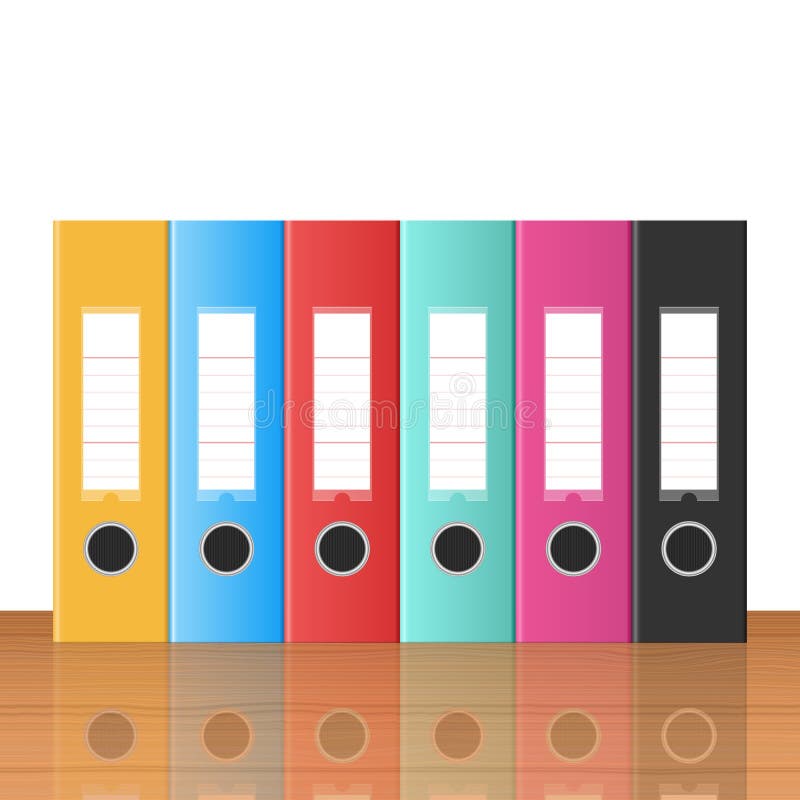 Folder Icon Vector Design Illustration Isolated on White Background ...