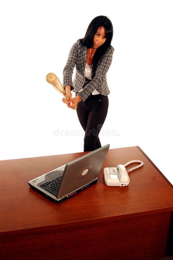 Office Frustration 2 stock photo. Image of andreageorge - 160022