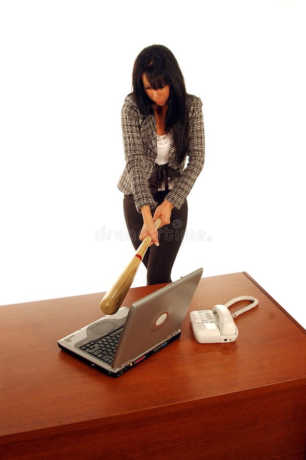 Office Frustration 3 stock image. Image of white, people - 160023