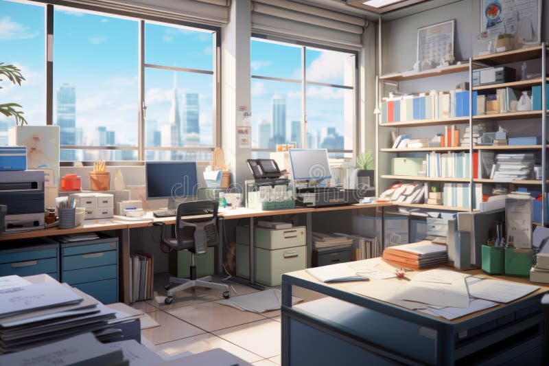 Office Anime Stock Illustrations – 2,183 Office Anime Stock ...