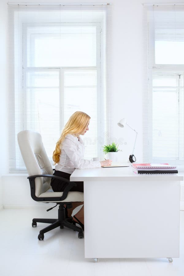 Office Girl stock photo. Image of corporate, happy, formal - 32033064