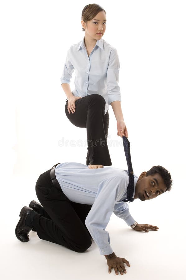 Office Girl Power 2 stock photo. Image of power, person - 272202