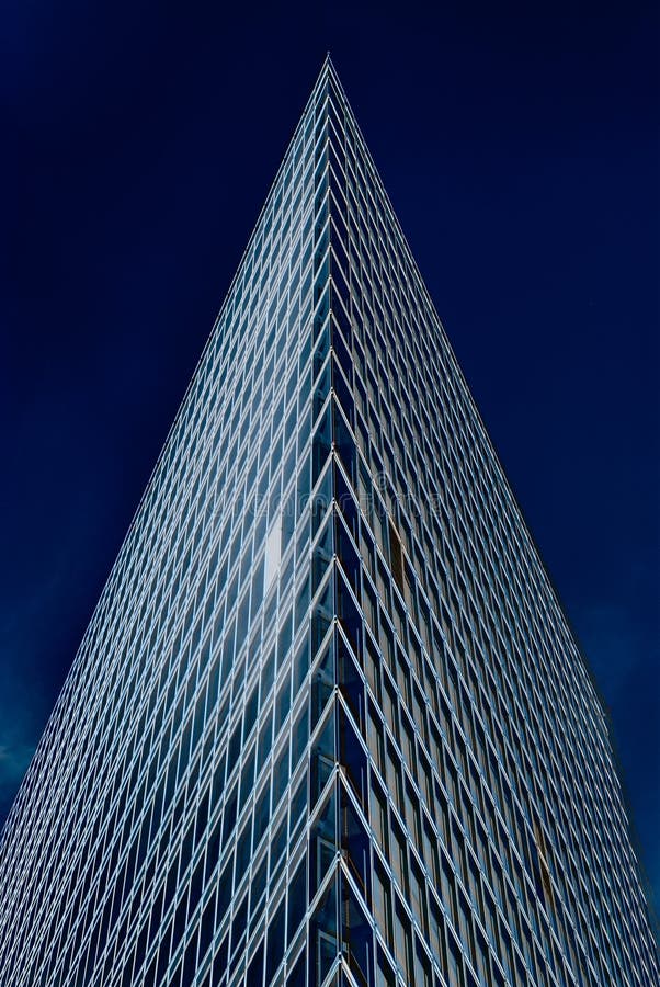 Office Glass Building in Abstract Stock Image - Image of blue, abstract ...