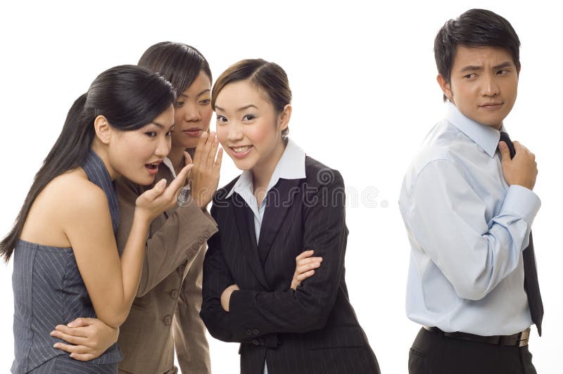 Office Gossip stock photo. Image of standing, gossip, business - 462580