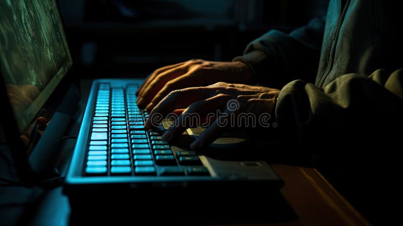 Keyboard Dark Theme Vector Phone Stock Vector - Illustration of modern ...