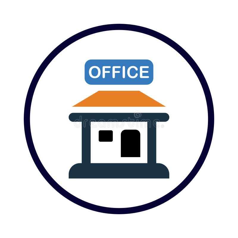 Office, Home, Office Building, Office Home Icon Stock Vector ...