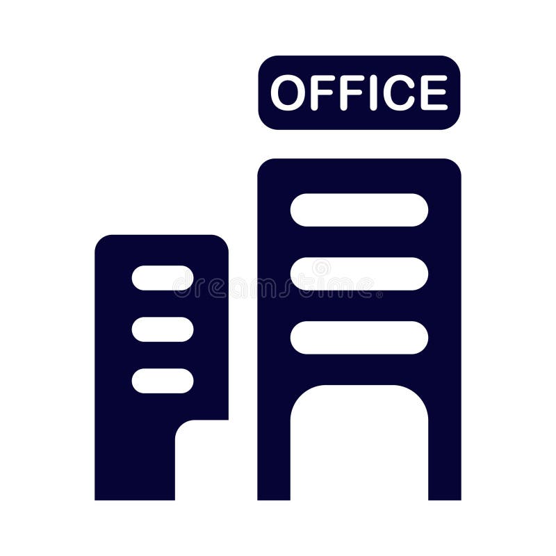 Office, Home, Office Building, Office Home Icon Stock Vector ...