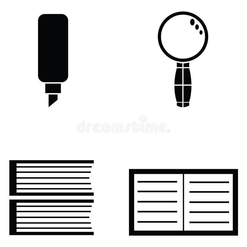 Office icon set stock illustration. Illustration of icon - 102682044