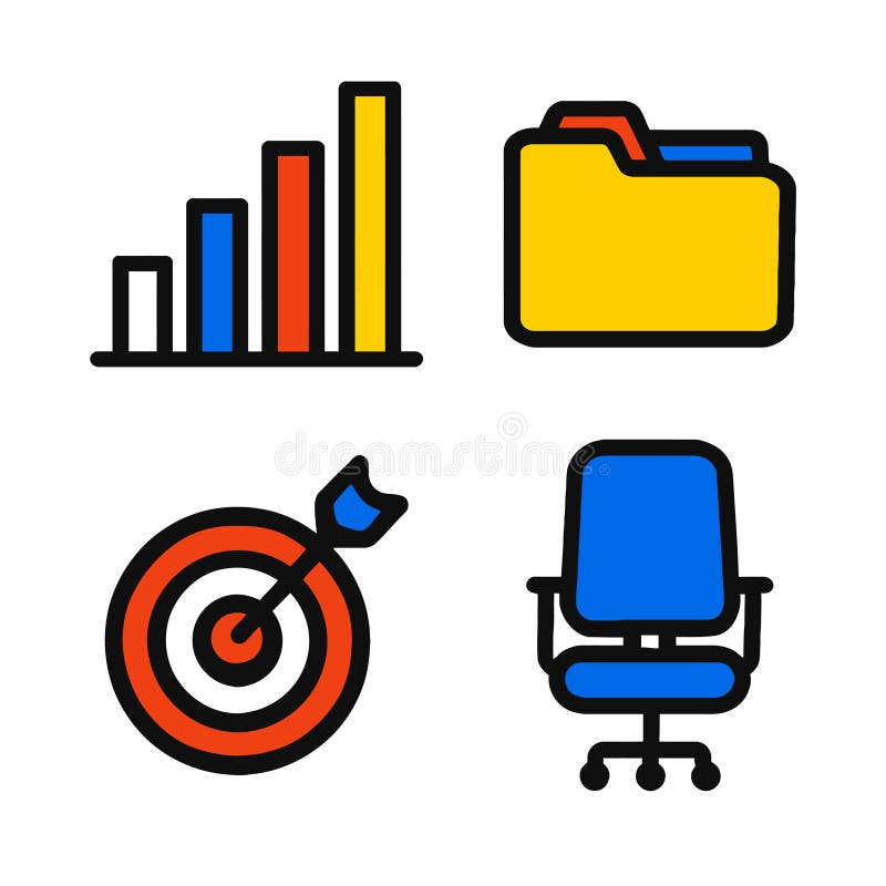 Colorful Chart Folder Stock Illustrations – 1,916 Colorful Chart Folder ...