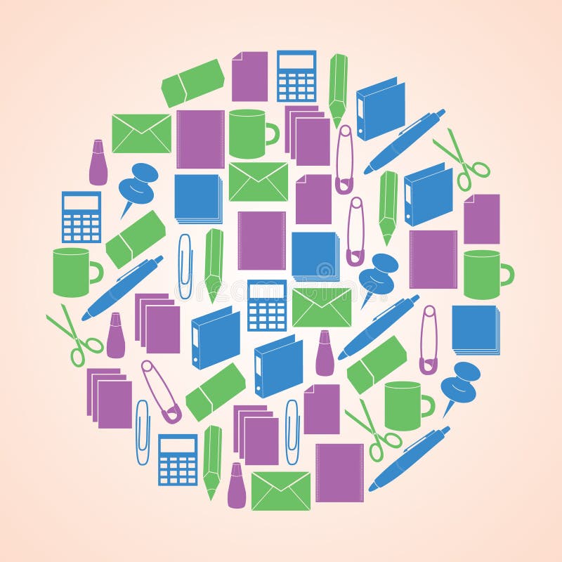 Collection of Circle Web Boxes Stock Vector - Illustration of circle ...