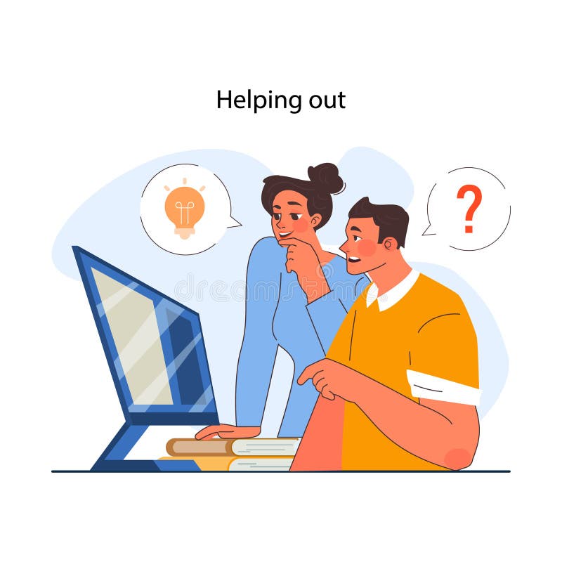 Office Interactions Set. Team Communication Scenes. Work Process Stock ...