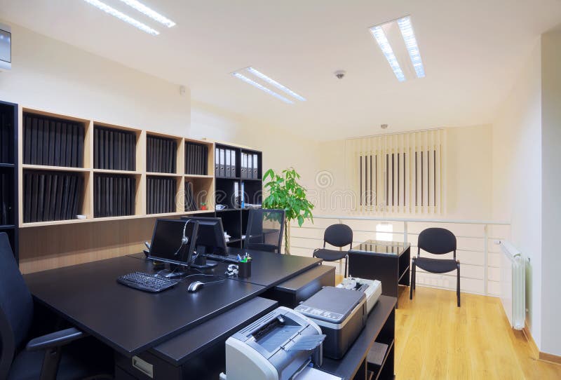 Office interior stock image. Image of cabinet, furniture - 23327513