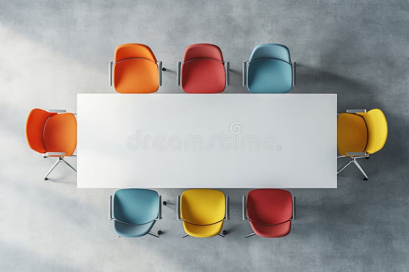 Office Interior Top View Stock Illustrations – 10,082 Office Interior ...
