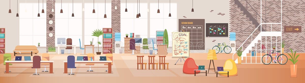 Clean Office Workspace Stock Illustrations – 17,999 Clean Office ...