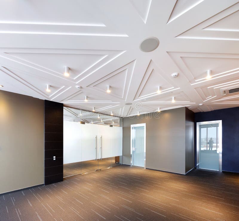 Office Interior stock image. Image of floor, modern, chairs - 57275411