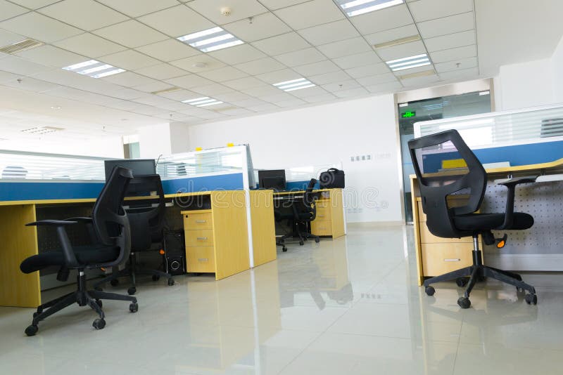 Office interior stock photo. Image of design, table, wood - 30567214