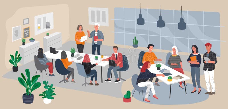 Cartoon Client Meeting Stock Illustrations – 2,472 Cartoon Client ...