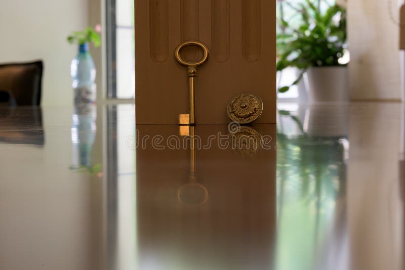 Office key on a table stock photo. Image of abstract - 61857014