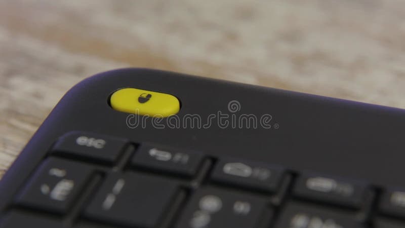 Office Keyboard on Desk, Close-up Stock Footage - Video of notes ...