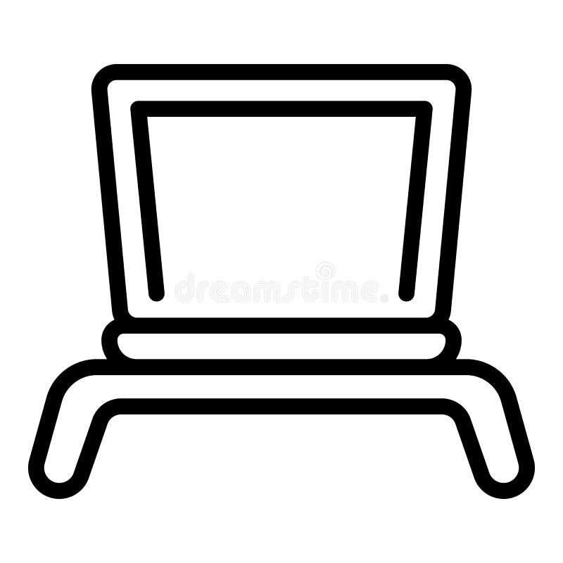 Office Laptop Stand Icon Outline Vector. Best Work Stock Vector ...