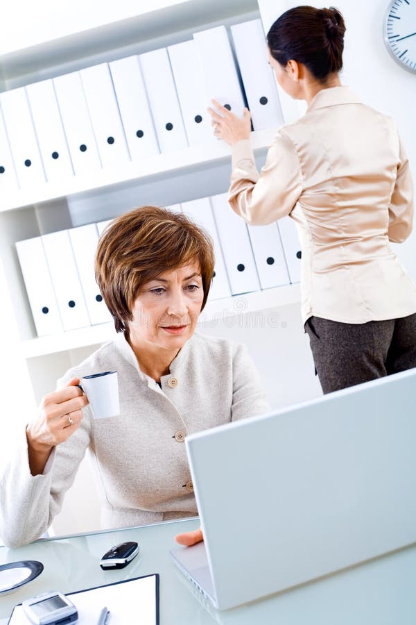 Office life stock photo. Image of phone, career, business - 2420744