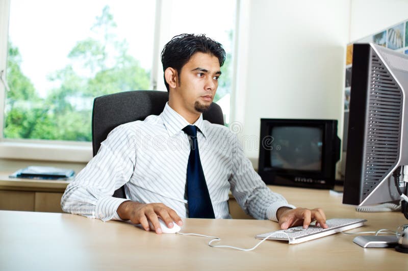 Office Life stock image. Image of business, laptop, caucasian - 4033747