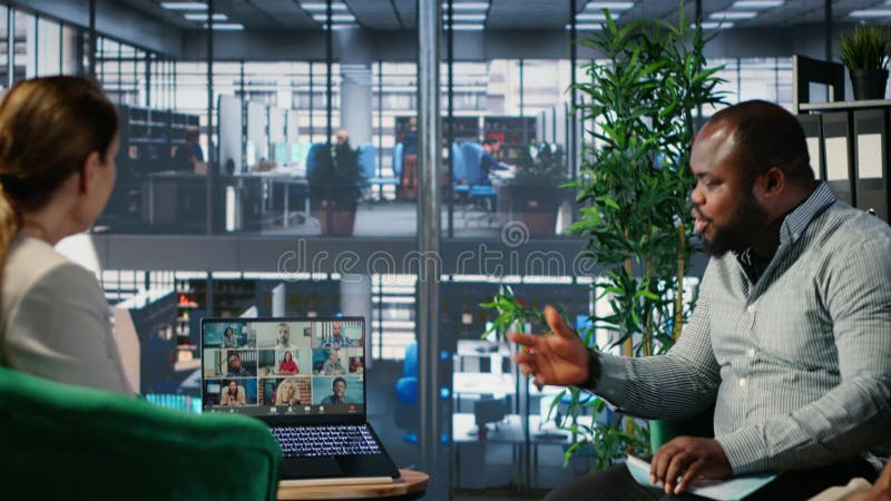 Office Life Captured through Virtual Teamwork in a Video Conference ...