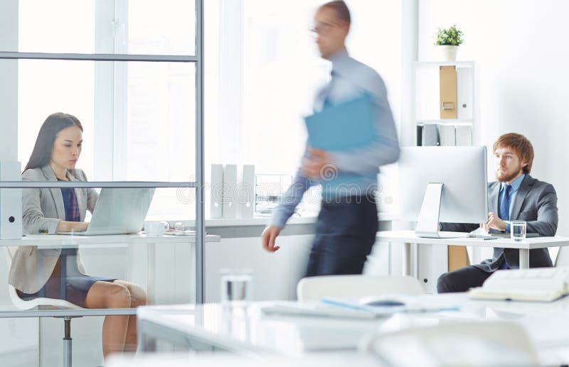 Office life stock photo. Image of successful, workplace - 66397404