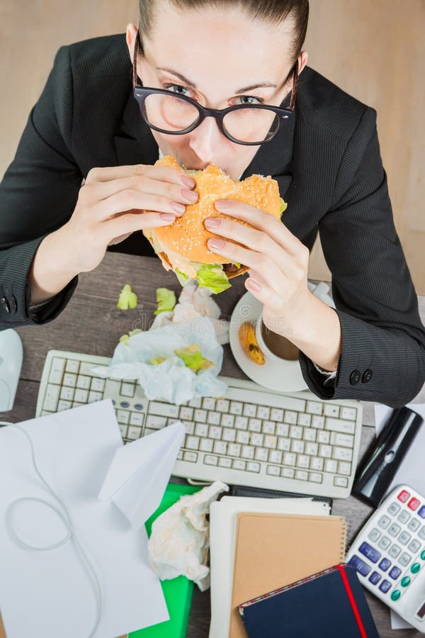 Office lunch stock image. Image of breakfast, corporate - 59548577