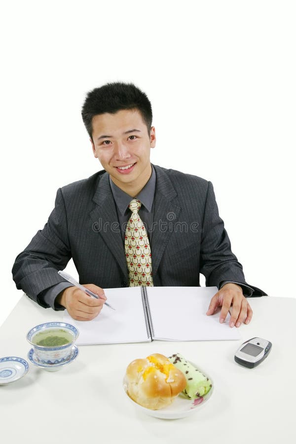 Office man stock image. Image of worker, employee, reading - 3136075