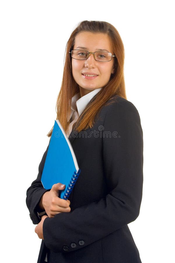Office Manager stock photo. Image of smiling, television - 17782494