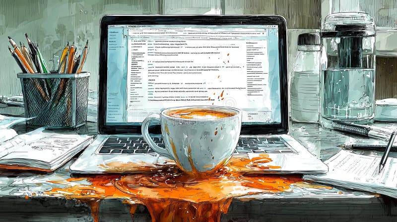 Workday Mishap Stock Illustrations – 3 Workday Mishap Stock ...